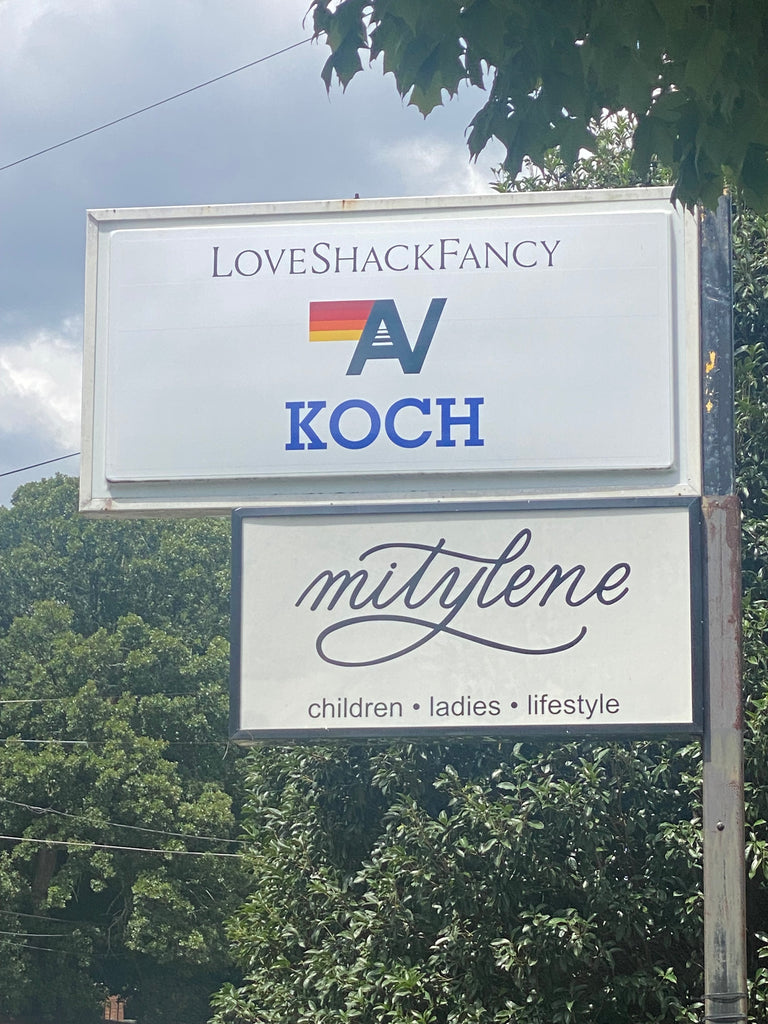 New Sign – mitylene