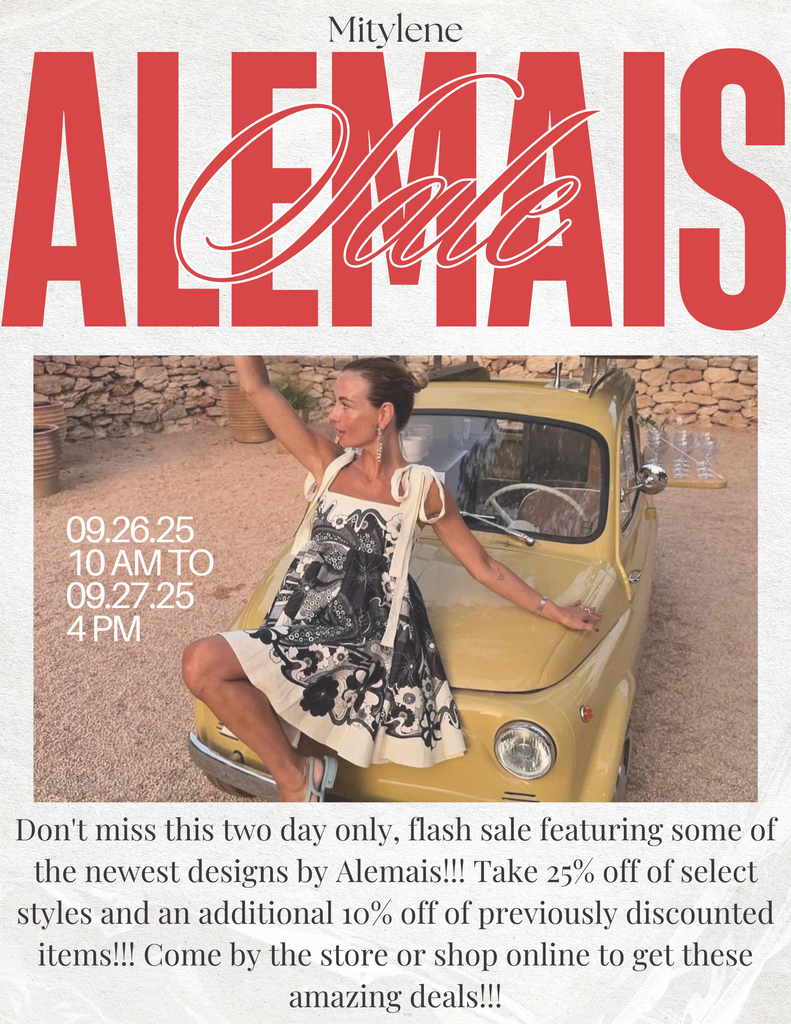 ALEMAIS POP UP SALE!! – mitylene